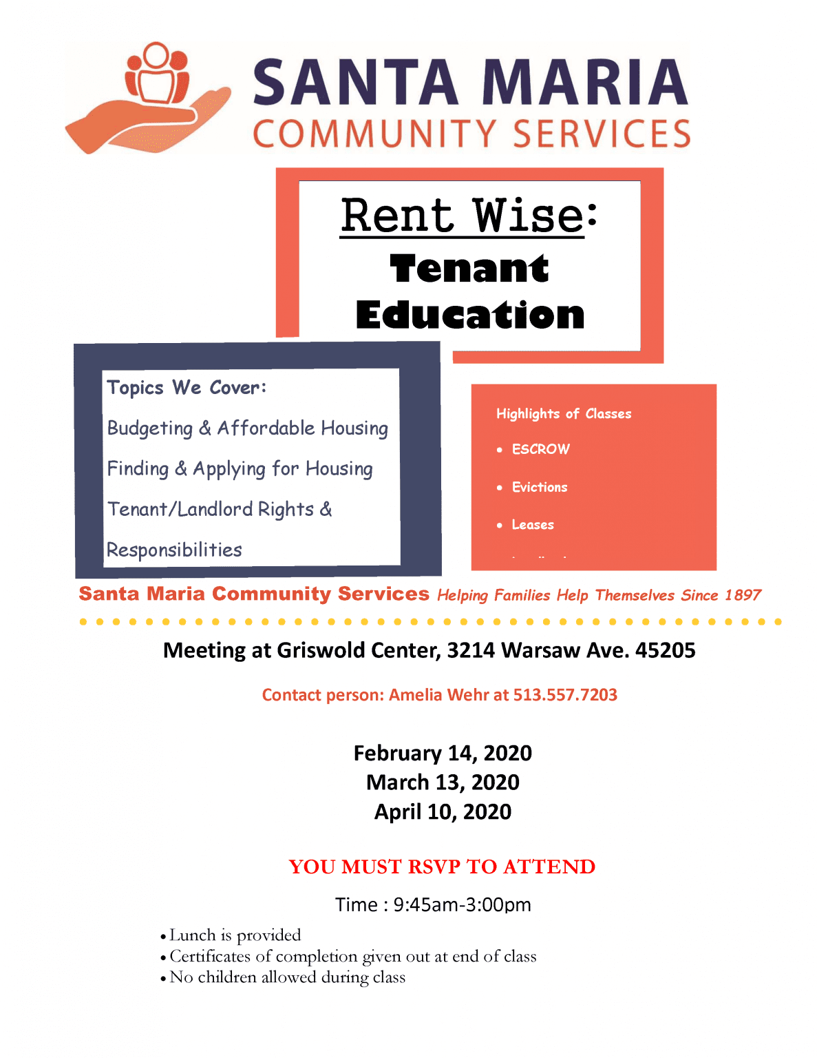 Santa Maria Offers Rent Wise: Tenant Education Class - Santa Maria ...