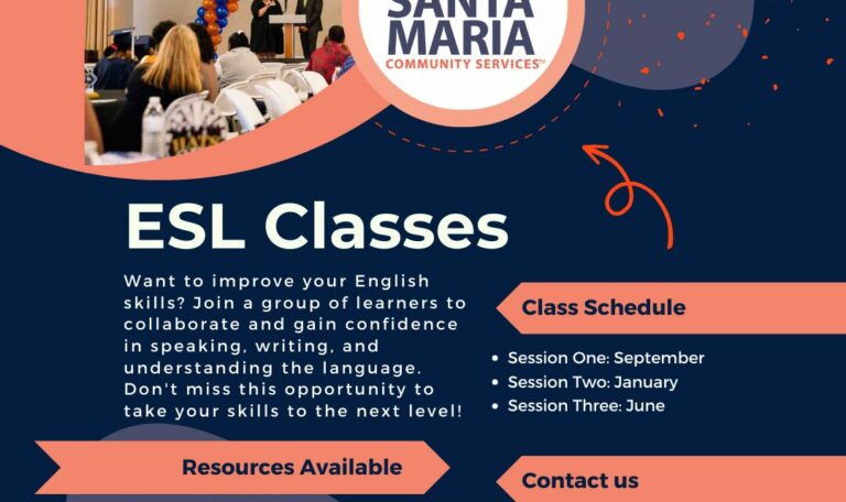 English as a Second Language Classes - Santa Maria Community Services